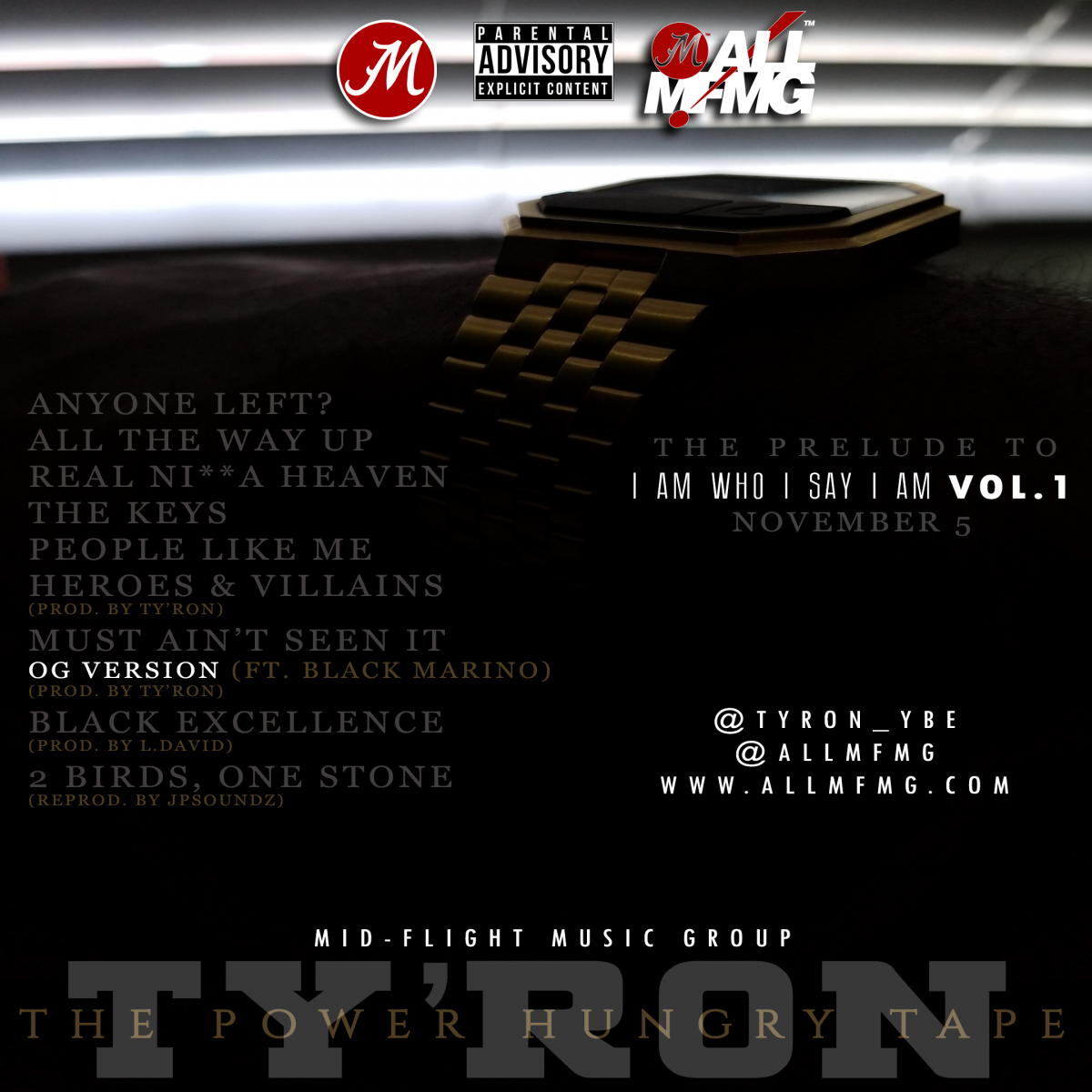 Ty'Ron - Power Hungry [ep] - allmfmg
